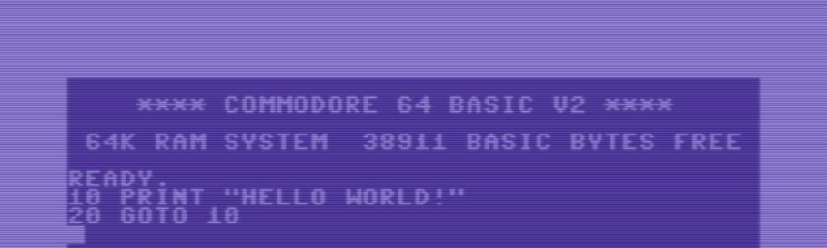 COMMODORE 64 BASIC V2 - Visual Studio Marketplace